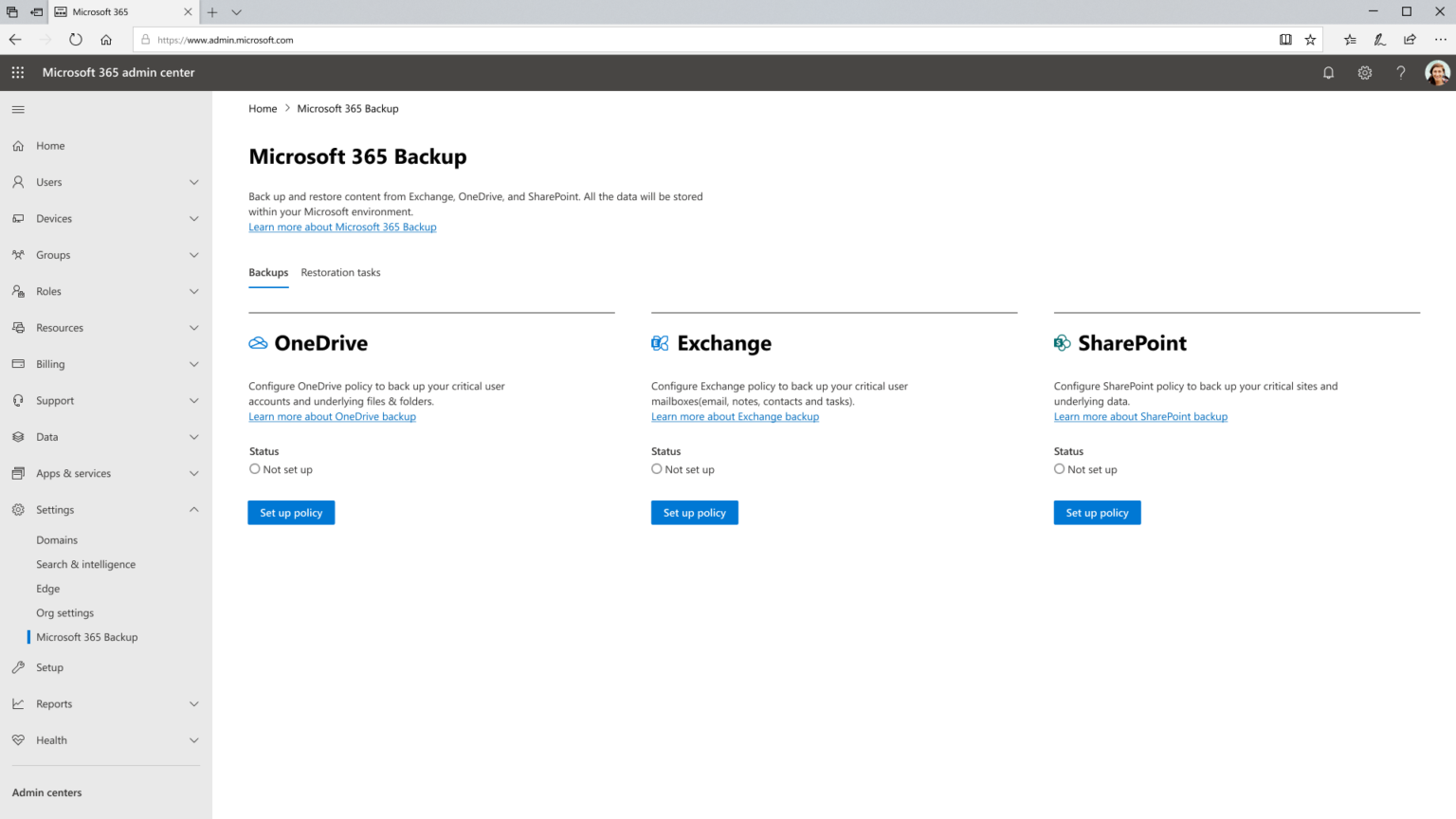Microsoft 365 Backup & Disaster Recovery Solutions – 360 Visibility