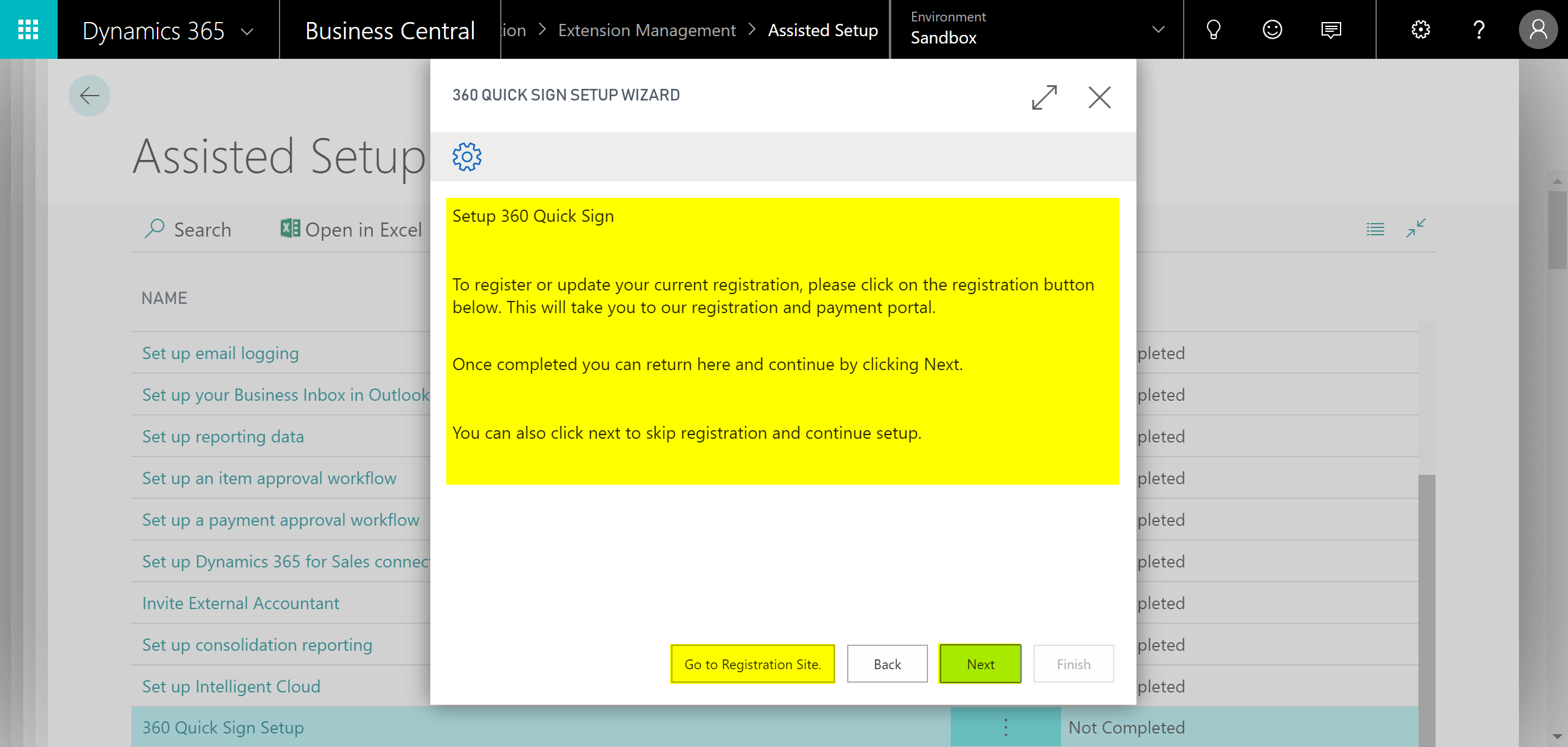 360 Quick Sign Support – 360 Visibility